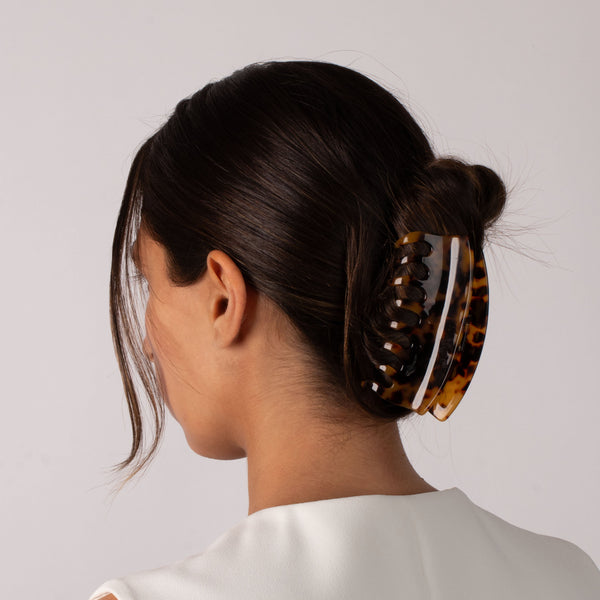 Large Elongated French Hair Claw Clip – Adina Eden