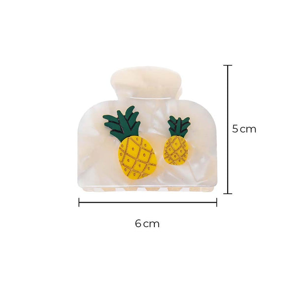 Mommy & Me Pineapple Claw Clip – Adina Eden