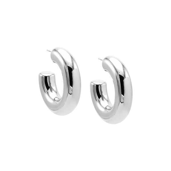Perfect Solid Hoop Earring – Adina Eden