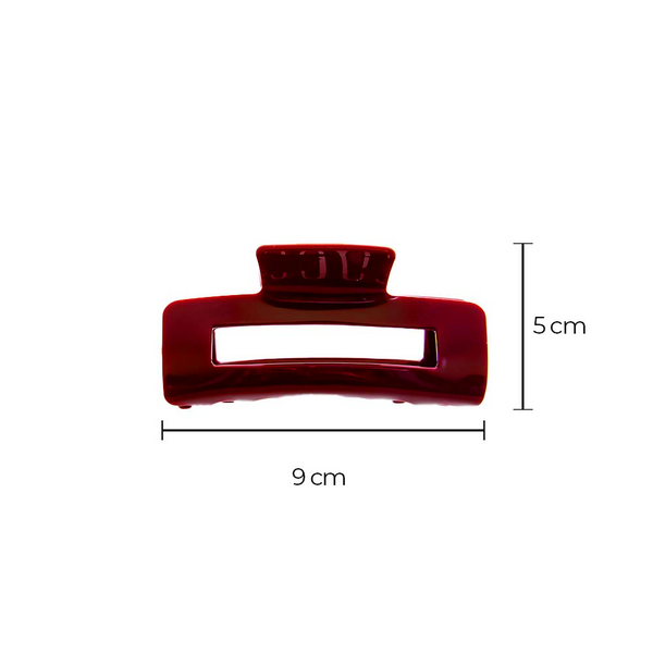 Colored Gloss Cutout Claw Clip Combo Set – Adina Eden