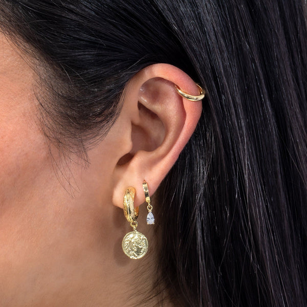Solid Hinge Ear Cuff | Adina Eden Jewels
