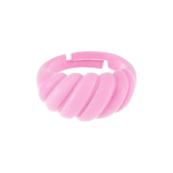 Enamel Braided Dome Ring | Adina Eden Jewels